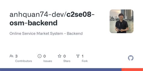 Github Anhquan74 Dev C2se08 Osm Backend Online Service Market System Backend