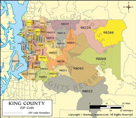 King County Zip Code Map Sammamish Moves Up On Puget Sound Areas