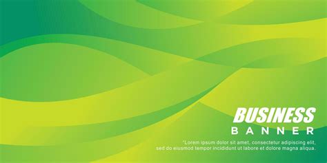 Abstract Background Green Gradient Color Wavy Design Template 25804671