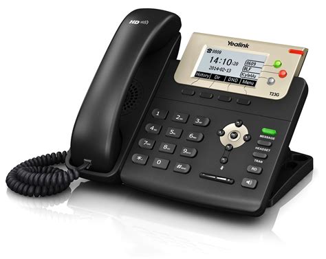 Yealink SIP-T23G - IP-телефон, ч/б дисплей 4 строки с подсветкой, 3 ...
