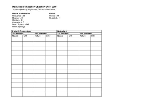 Mock Trial Preparation Worksheet Printable Word Searches