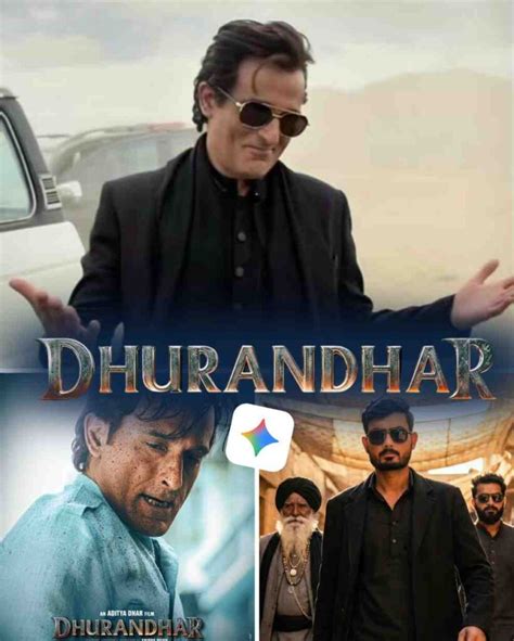 Rehman Dakait Photo Editing Prompt Dhurandhar Movie