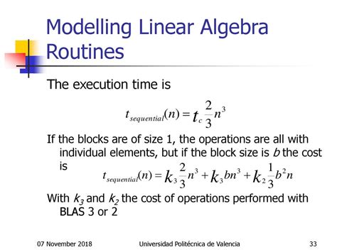advances in the optimization of parallel routines i ppt download