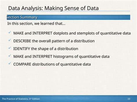 Ap Stats Chapter 1 Exploring Data [autosaved] 1 Ppt