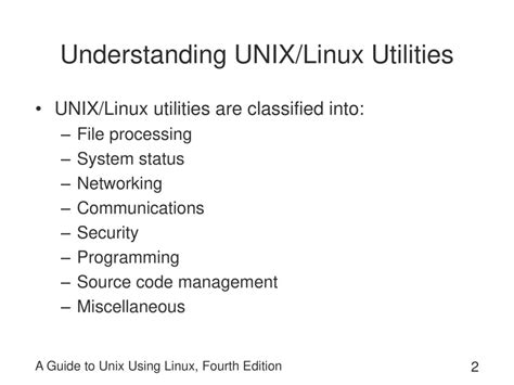 A Guide to Unix Using Linux Fourth Edition - ppt download