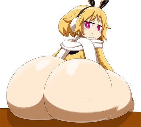Rule 34 Big Butt Blush Stickers Bored Bottomless Bunny Ears