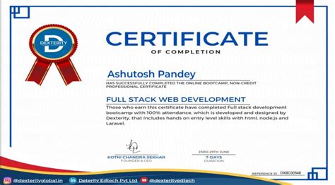 Ashutosh Pandey On Linkedin 🎓 Proud To Announce My Achievement 🚀 Grateful For The Knowledge