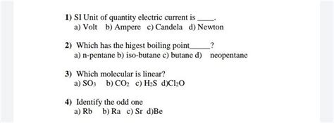Si Unit Of Quantity Electric Current Is Filo