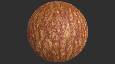 Colorful Tree Bark 4k Pbr Texture Model TurboSquid 2236556