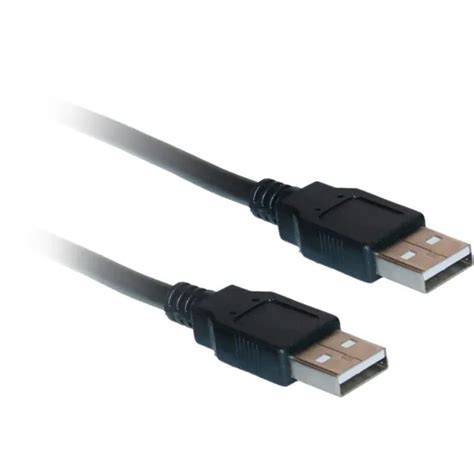 Cabo USB A Macho X USB A Macho M Preto Storm Mundomax