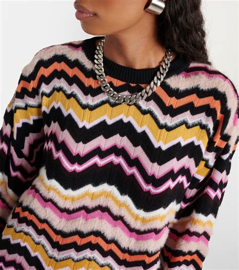 Zig Zag Sweater In Multicoloured Missoni Mytheresa