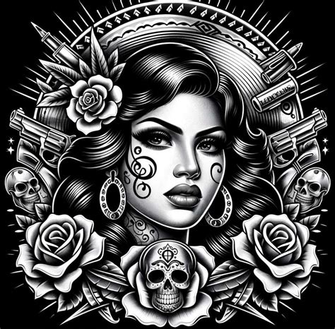 Chicano Tattoo Bedeutung Design Und Symbolik