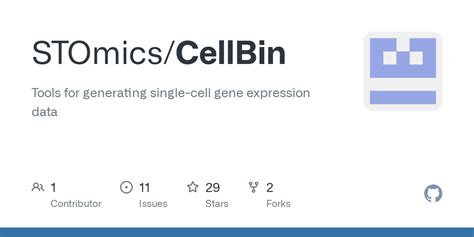 Github Stomicscellbin Tools For Generating Single Cell Gene Expression Data