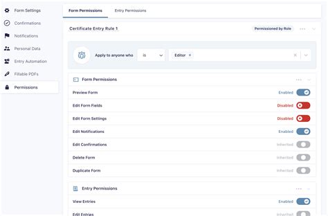 Setting Up A Form Permissions Ruleset Cosmicgiant