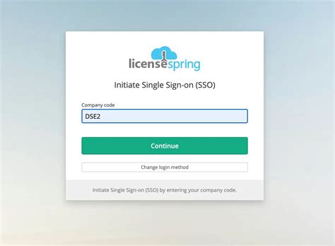 Implementing Single Sign On Sso Licensespring Documentation