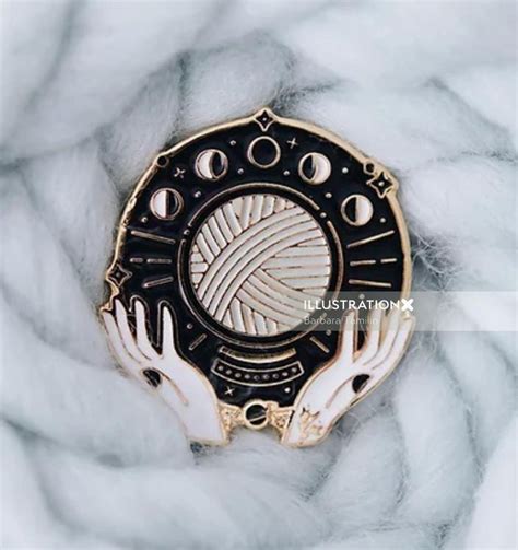 Illustration By Barbara Tamilin Accessories Enamel Pins Illustration