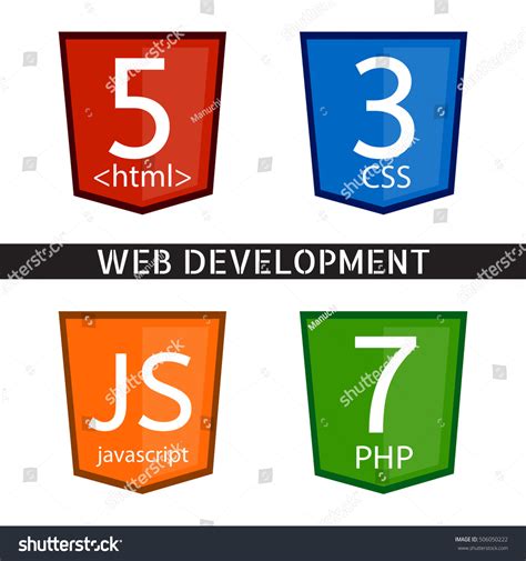 Vector Icon Set Web Design Icons Stock Vector Royalty Free Shutterstock