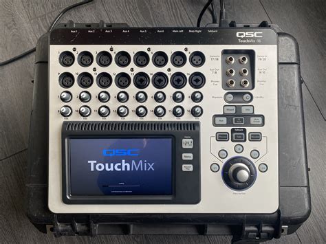 Touchmix 16 Qsc Touchmix 16 Audiofanzine