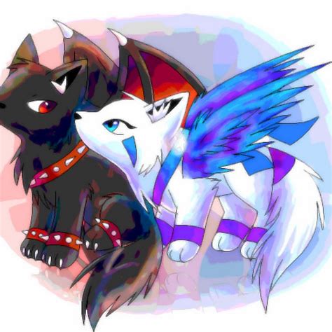 Anime Wolves With Wings Wallpapers Wallpaper Cave