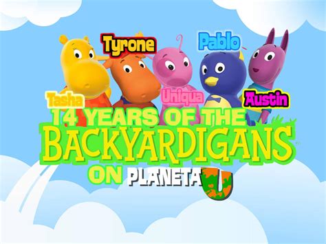 14 Years Of The Backyardigans On Planeta U By Gabfilioartstudios On