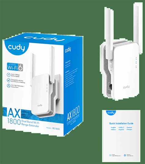 Cudy Wifi Range Extender Ax Boost Your Wi Fi Signal