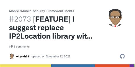 Feature I Suggest Replace Ip2location Library With Geoip2 · Issue