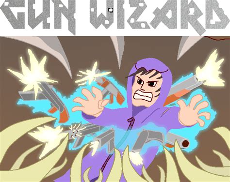 Gun Wizard By Damon L Wakes