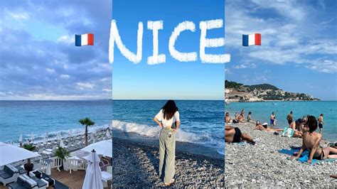 🇫🇷 모든 게 아름다웠던 남프랑스 니스 3박 4일 여행 Vlogㅣ살레야 꽃시장 니스 바다 즐기기 니스 맛집 추천 니스 전망대ㅣ매일 바다 가고 술 마시는 브이로그🍹🥂🤍