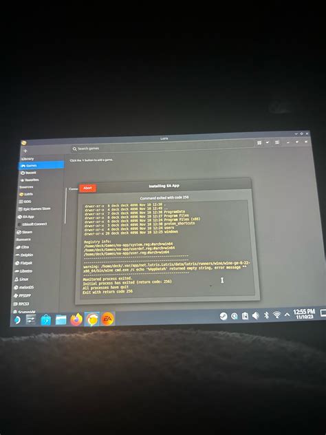 Does Anyone Get This Error Message While Your Trying To Download Ea App Rsteamdeck