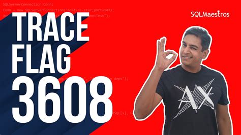 sql server trace flag 3608 by amit bansal youtube