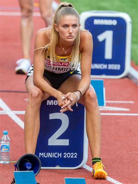 German Runner Alica Schmidt Alica Schmidt Running Trackandfield