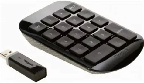 Targus Wireless Numeric Keypad Akp11us Black With Gray Mercadolibre