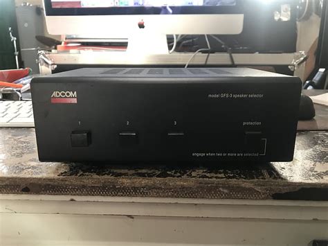 Adcom Gfs 3 Speaker Selector Reverb