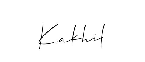 85 k akhil name signature style ideas latest esign