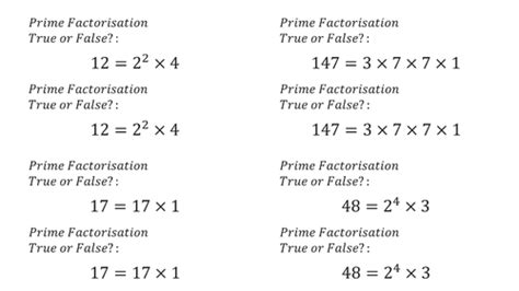 Primes And Prime Factorisation Starter Goforitstarter Teaching Resources