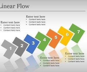 Free Arrow Flow PowerPoint Template