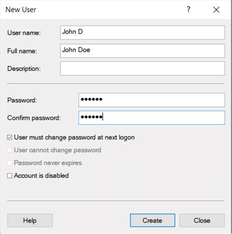 Managing Active Directory Local Users And Groups