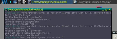Raspberry Pi GPIO Drive Strength Yellow Rabbit