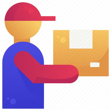 Courier Delivery Logistic Service Shipping Icon Download On