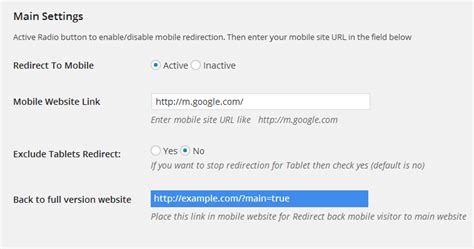 Mobile Redirect Plus Detect Mobile Devices And Redirect