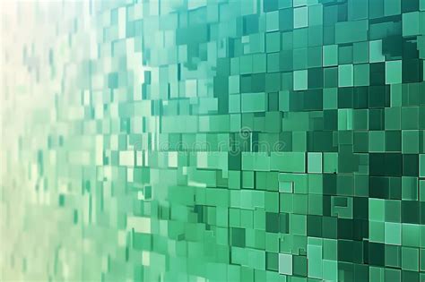 Abstract Green Cubes A Dynamic 3d Texture Exploration Revealing Intricate Geometric Patterns