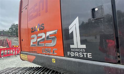 Populær Zx225 7 Graver Hos Einar Sørensen Maskinentreprenør As