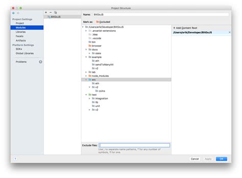 Several Javascript Files Marked With X And Yellow Background Ides