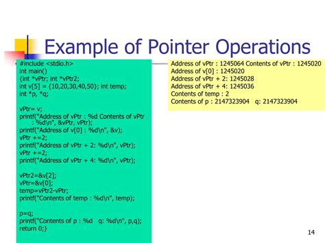 Ppt Lecture 9 Pointers Powerpoint Presentation Free Download Id
