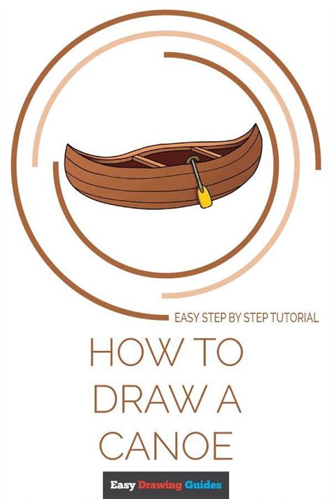 How To Draw A Canoe Really Easy Drawing Tutorial Artofit