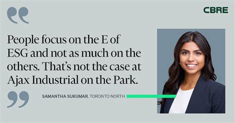 Ajax Industrial Development Offers Turnkey Esg Cbre Canada