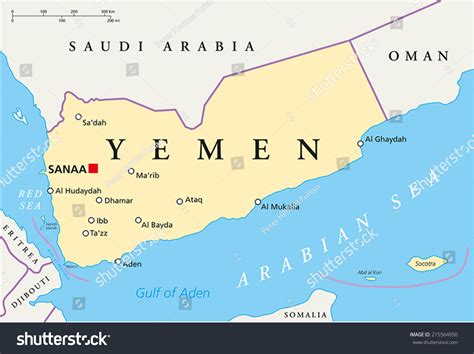 Geography Map Of Yemen