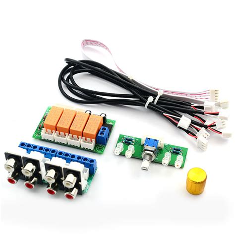 Kits And Bundles Dc 7v 24v Audio Input Switch Board Four Way Audio