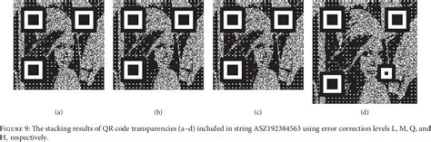 Figure 9 From A New Visual Cryptography Based Qr Code System For