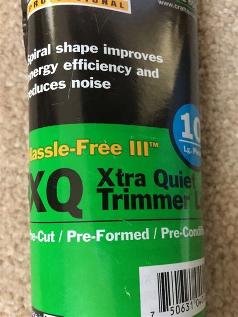 Craftsman Pre Cut Spiral Shape Xq Xtra Quiet 130 Trimmer Line 71 85909
